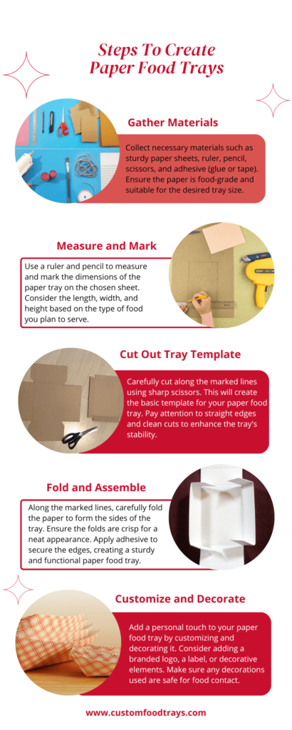 DIY Paper Food Trays: Step By Step Guide For Craft Lovers